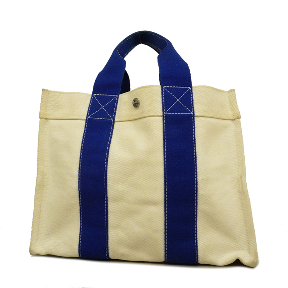 Hermes | Bags | Hermesauth Tote Bag Bora Bora Pm Canvas Ivoryblue ...